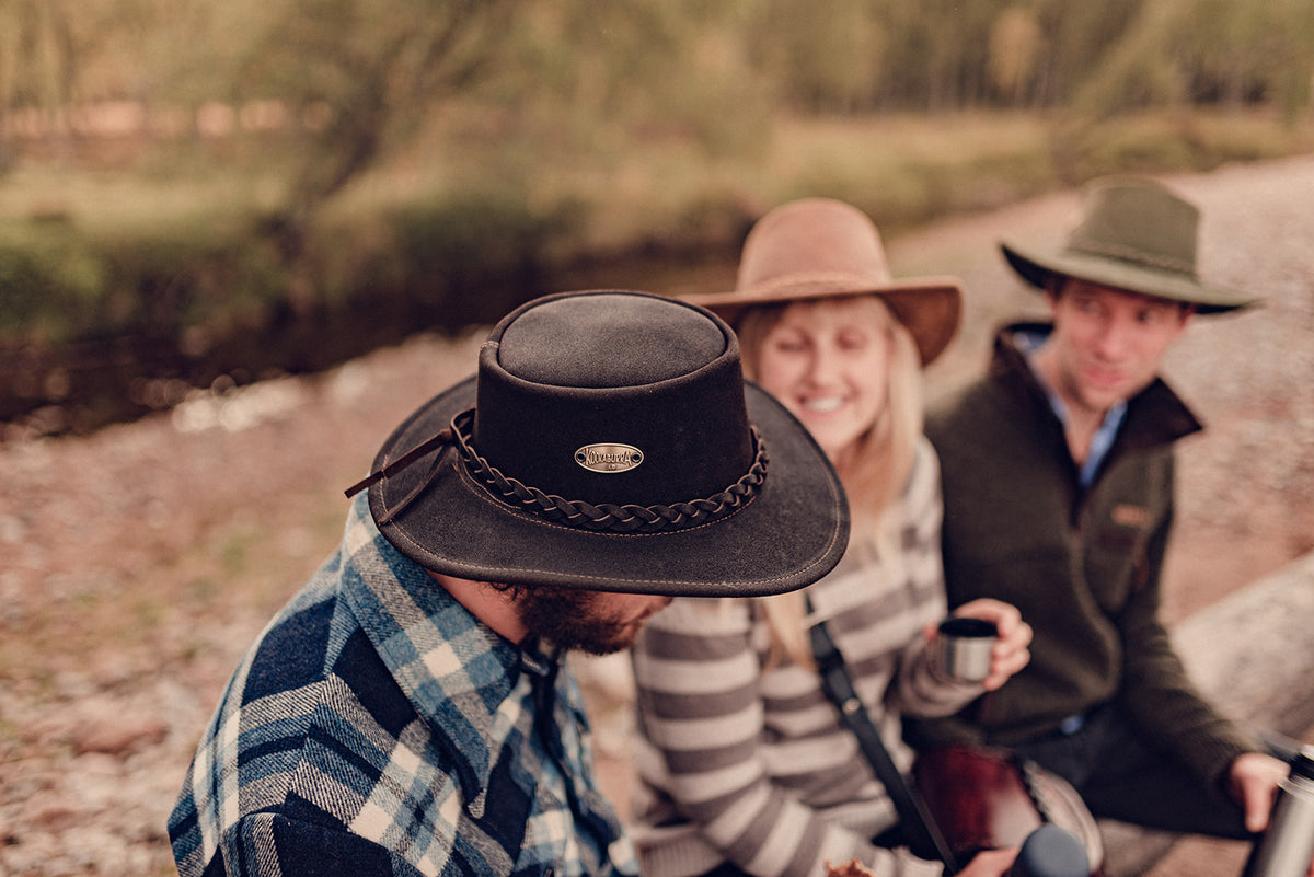 Black - Highland Hat – Loch Ness Leather